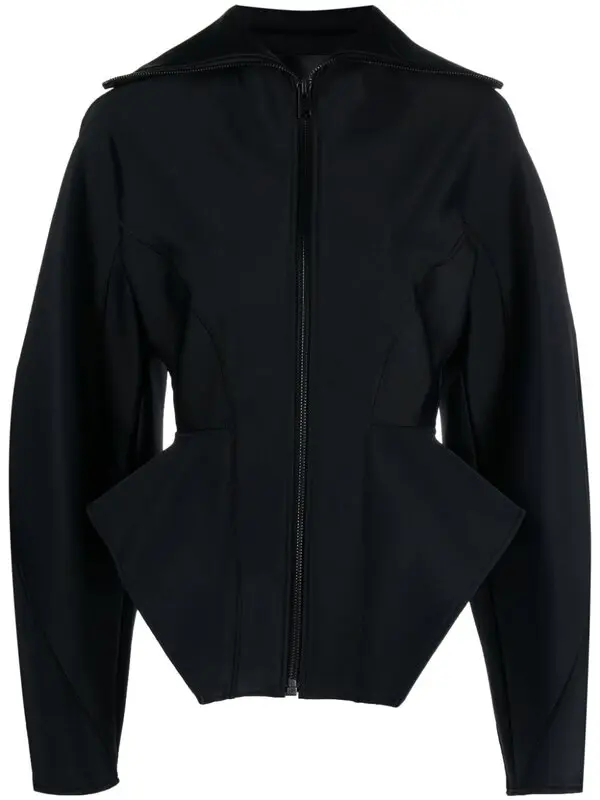 MUGLER Corseted Scuba Jacket
