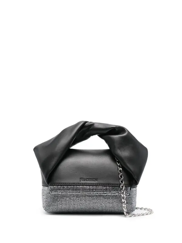 JW Anderson Small Twister Tote Bag - Black