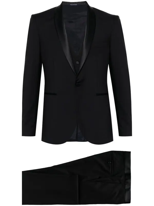 Tagliatore Virgin-wool Tuxedo Suit