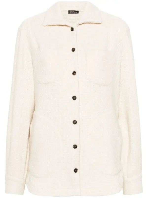 Kiton Cashmere-blend Shirt Jacket