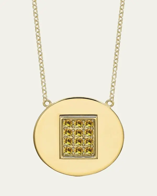 TRACEE NICHOLS 14k Gold Birthstone Necklace - Citrine