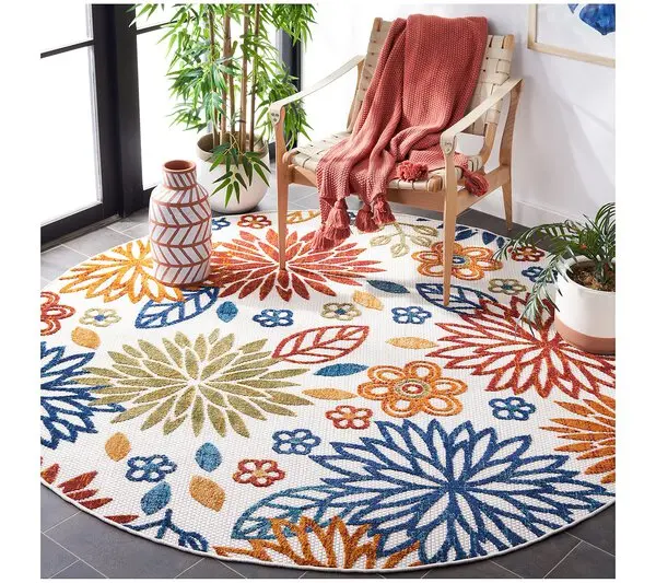 SAFAVIEH Cabana 833 Series 8' X 8' Round