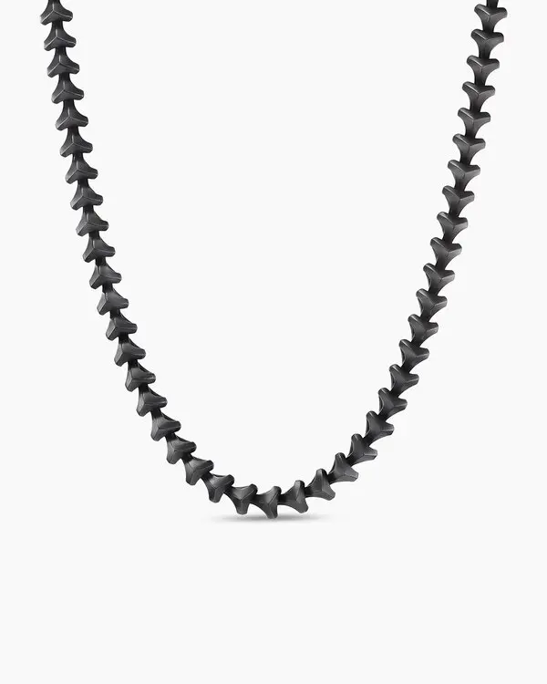 David Yurman Armory® Necklace - Black Titanium | Editorialist