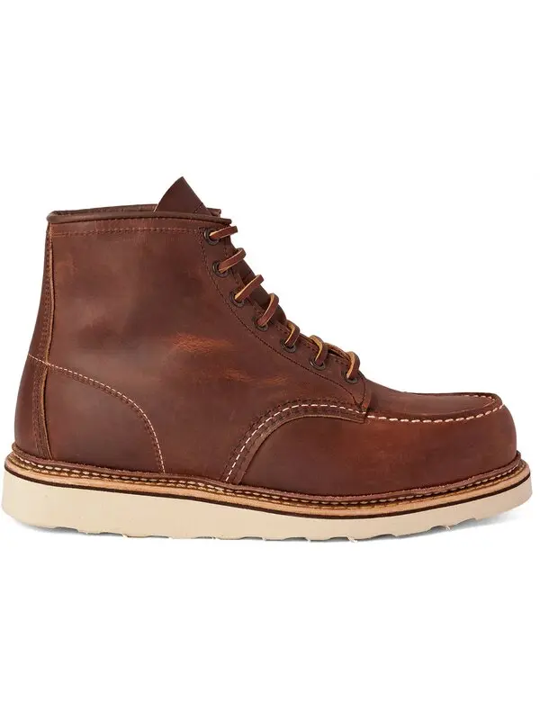 Red Wing 1907 Classic Moc Leather Boots - Brown