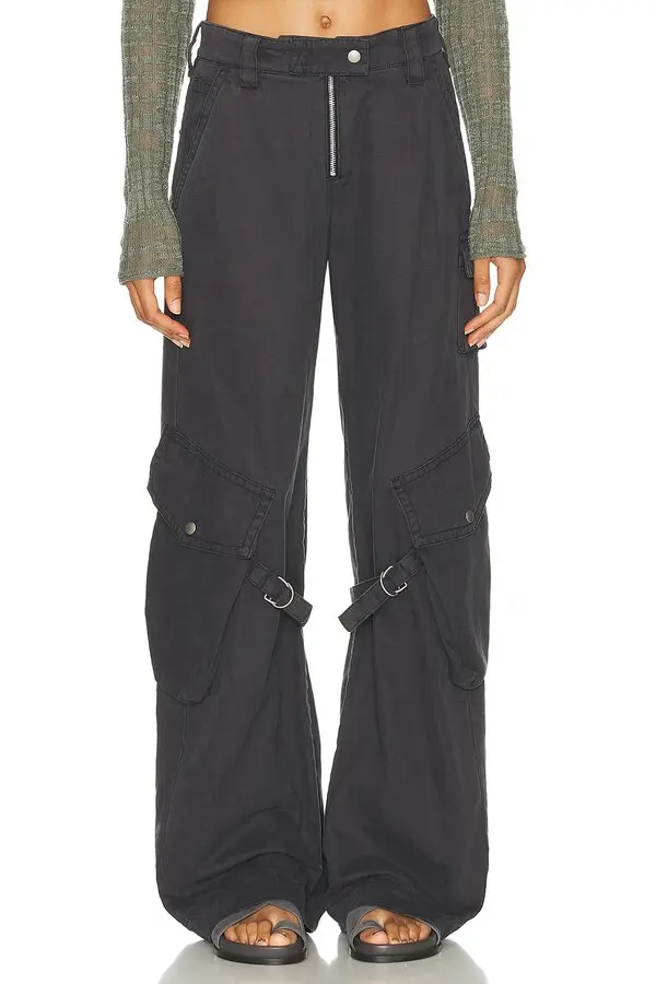 Acne Studios Casual Trousers - Charcoal Grey
