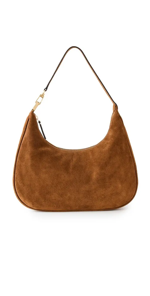 Staud Sylvie Suede Shoulder Bag
