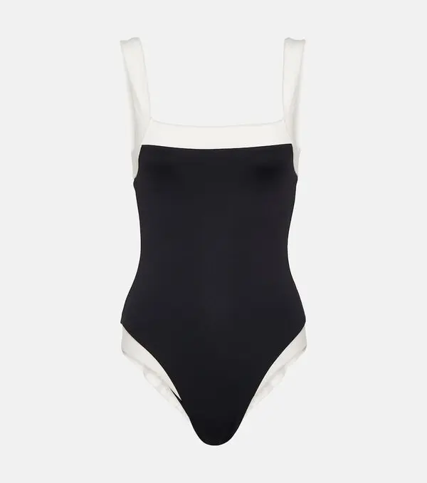 Marysia Bianco Maillot Square Neck Swimsuit - Multicoloured