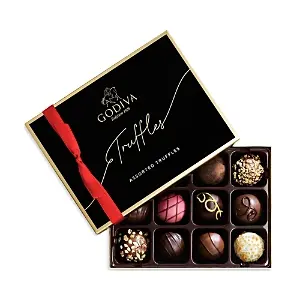 GODIVA Signature 12-piece Chocolate Truffle Box - Multi | Editorialist