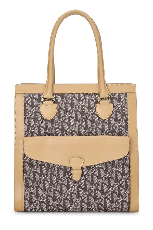 Dior Trotter Canvas Tote - Beige
