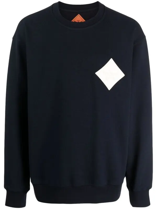 Mcm Logo-appliqué Bouclé Sweatshirt