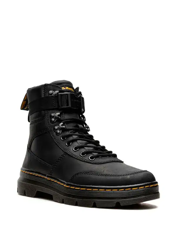 Poly Casual Dr Martens Comb Tech Boots Black Martens Combs Tech