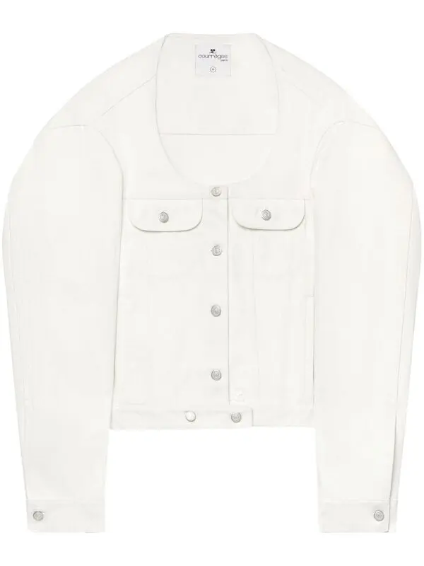 COURREGES Cocoon Denim Jacket