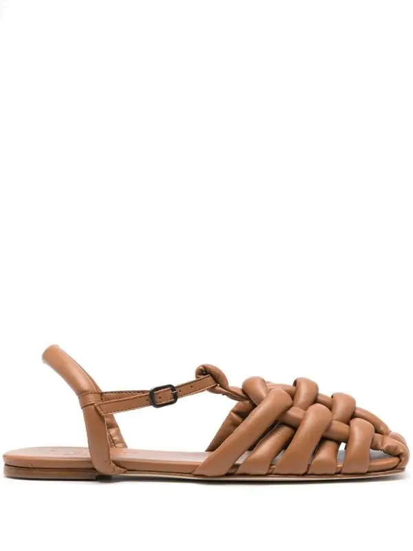 Hereu Cabersa Flat Pumps - Brown