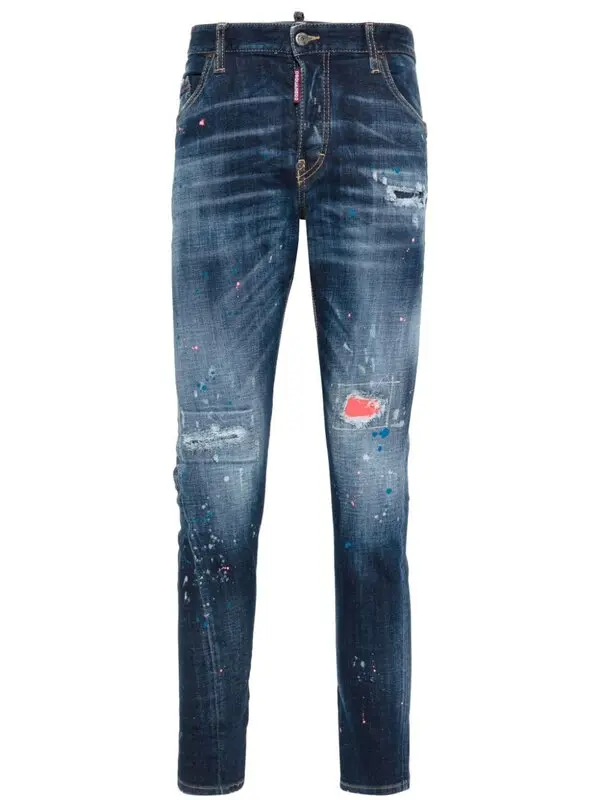 Dsquared2 Sexy Twist Straight-leg Jeans