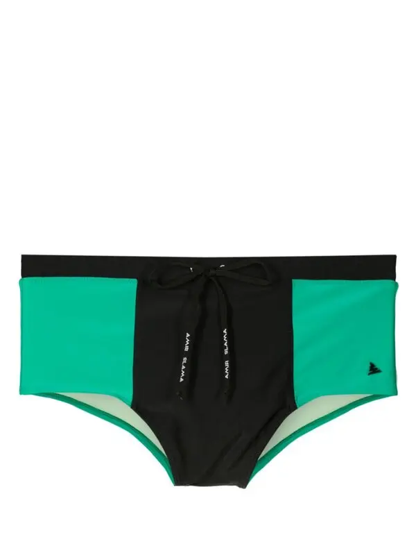 AMIR SLAMA Panelled Swim Shorts