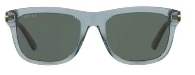 Gucci Gg1444s M 004 Square Sunglasses - Green | Editorialist