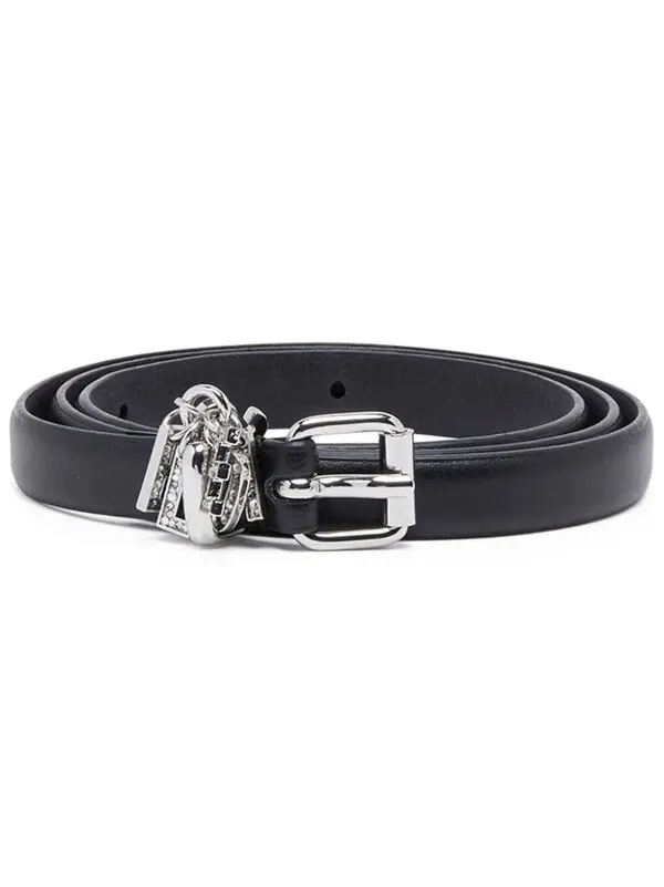 Diesel B-charm-loop Belt - Black
