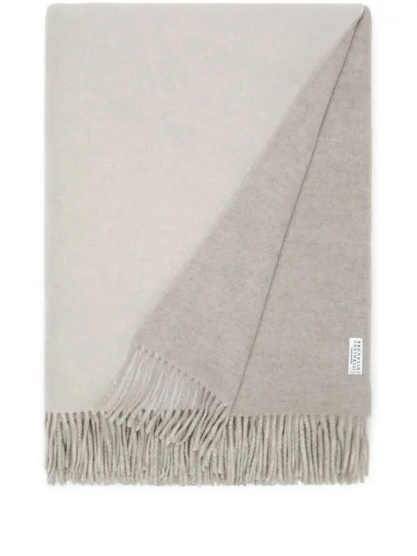 Brunello Cucinelli Cashmere Throw - Neutrals
