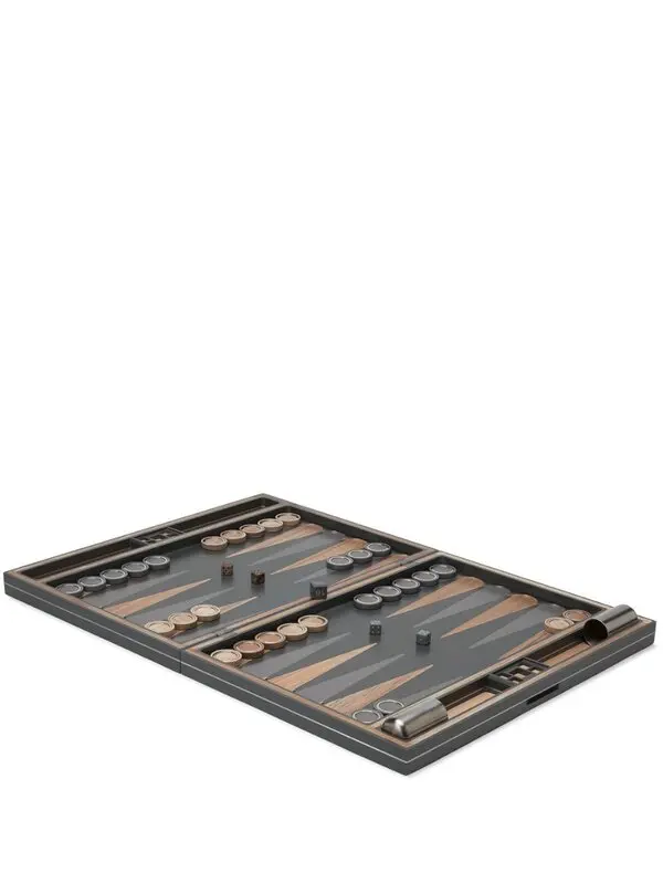 Brunello Cucinelli Wood Backgammon Set