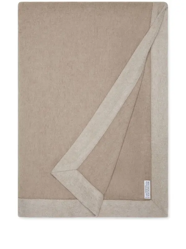 Brunello Cucinelli Cashmere Blanket - Neutrals