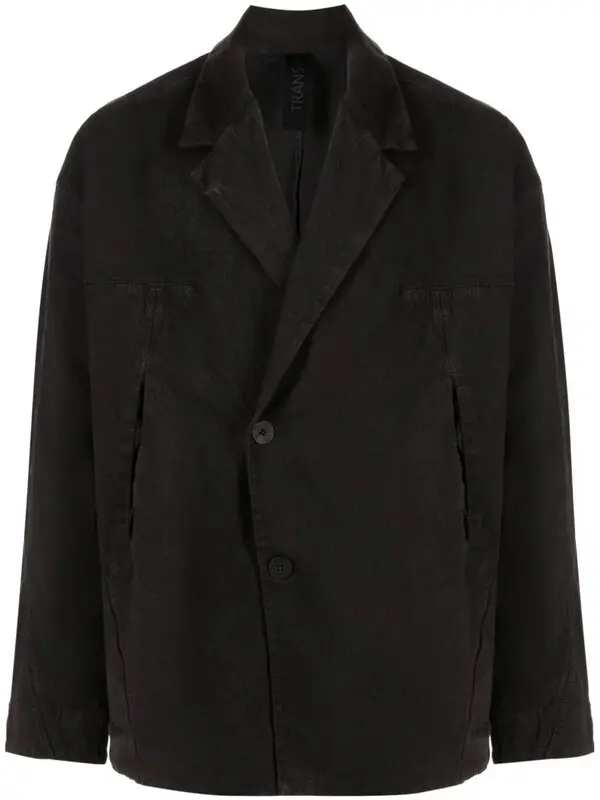 Transit Notched-lapel Off-centre Blazer