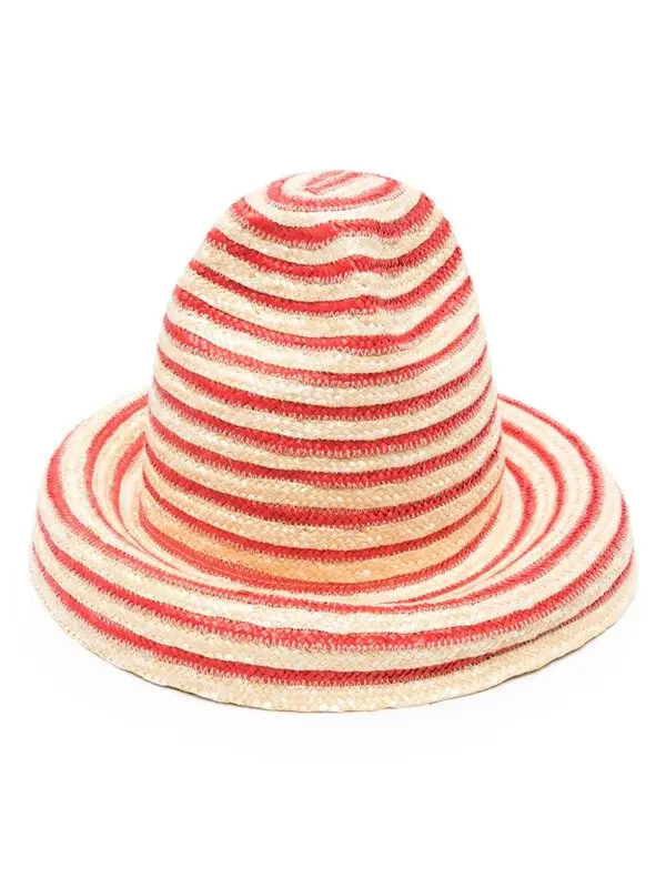 Cult Gaia Magda Straw Bucket Hat