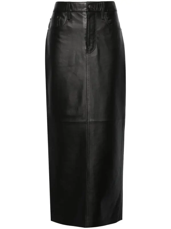 Wardrobe.NYC Leather Maxi Skirt
