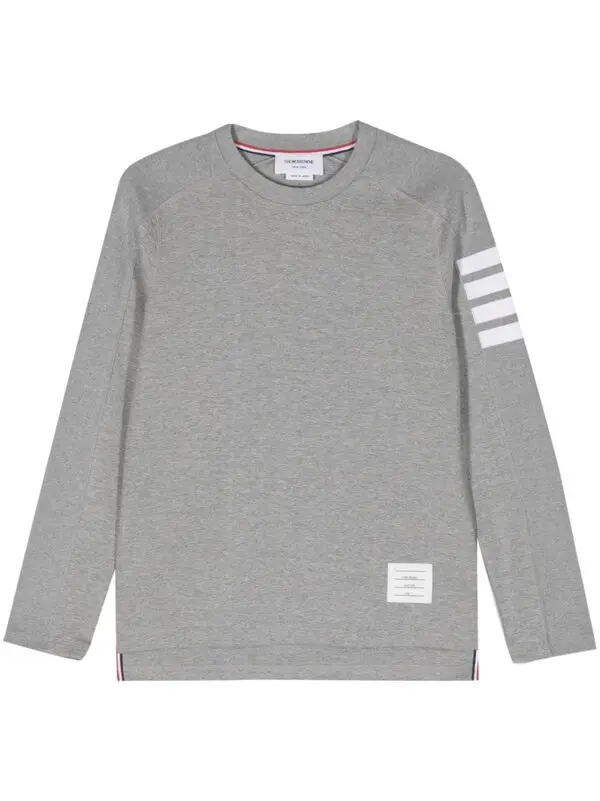 Thom Browne 4-bar Stripe Cotton Sweatshirt