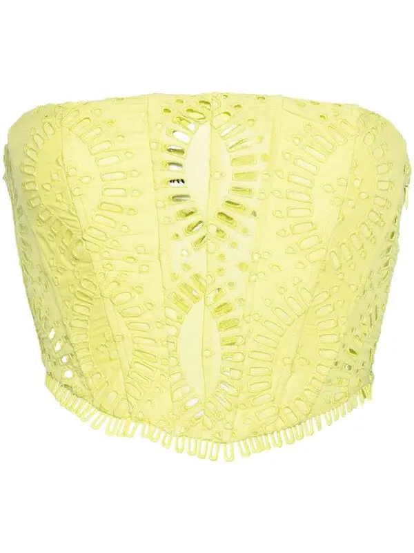 Charo Ruiz Ibiza Sting Corset Crop Top