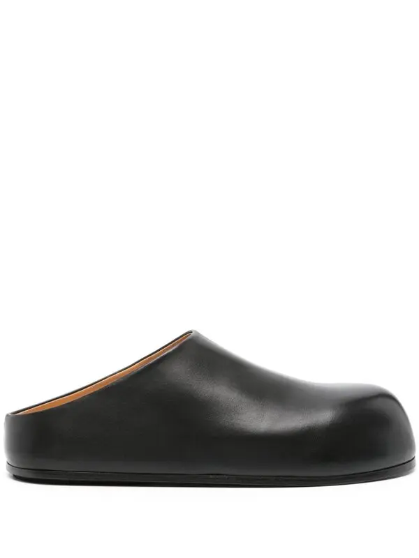 Marsèll Accom Leather Slippers - Black