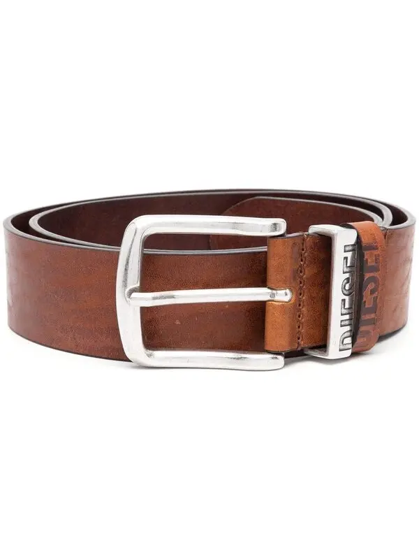 Diesel B-visible Leather Belt