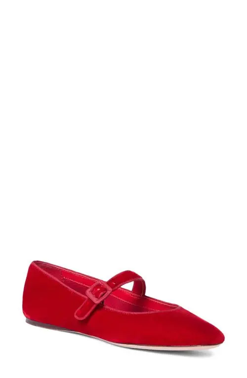 LOEFFLER RANDALL Ginger Mary Jane Flat - Red