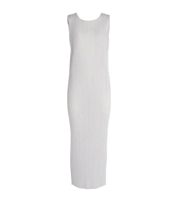 Issey Miyake Basics Maxi Dress - Grey