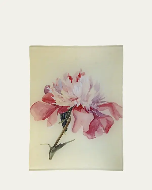 JOHN DERIAN Peony Decorative Tray
