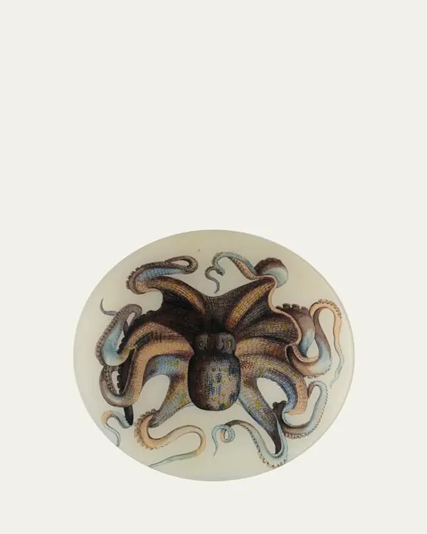 JOHN DERIAN Octopus Round Dish, 11