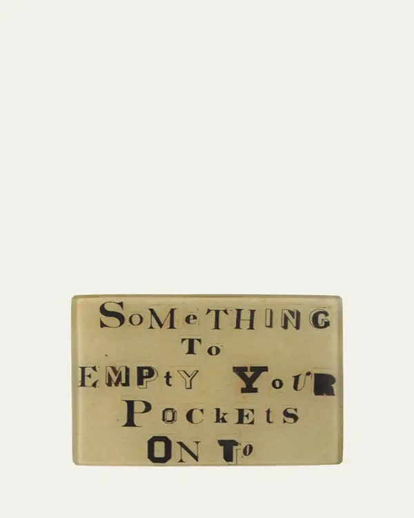 JOHN DERIAN Empty Pockets Tiny Decorative Tray