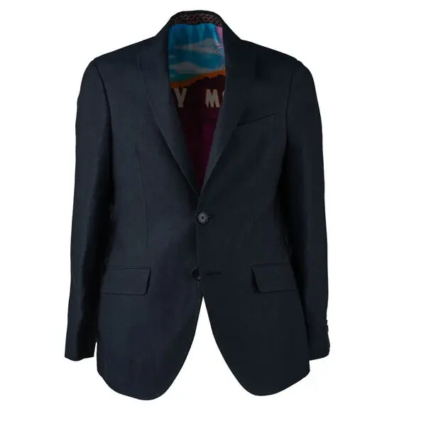 Etro Tailored Jacket With Printed Lining