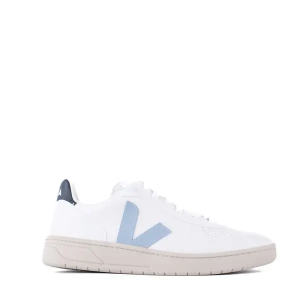 Buy VEJA Vegan Sneakers With Light Blue Detail - White At 34% Off ...
