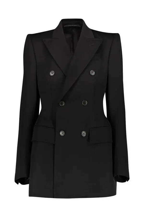 Balenciaga Garde-robe Hourglass Double Breasted Jacket