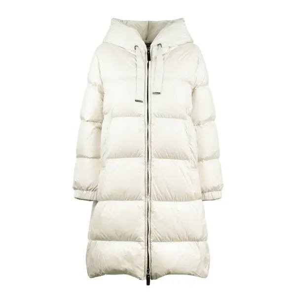 Max Mara Quilted Down Jacket - Gray