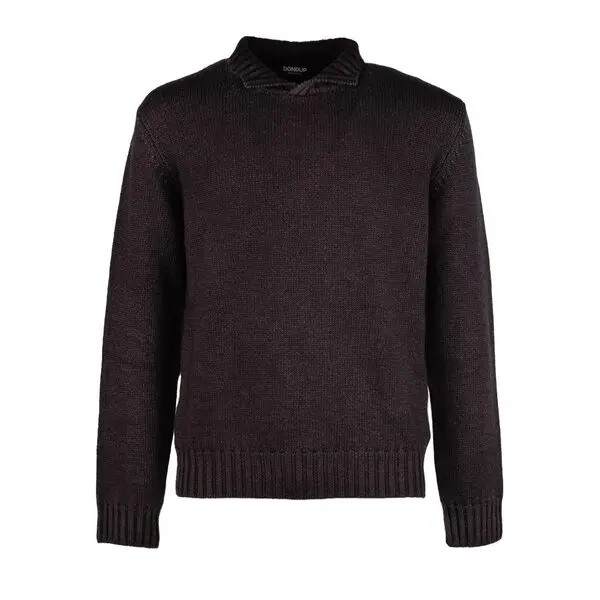 DONDUP Wool Crater Neck Sweater