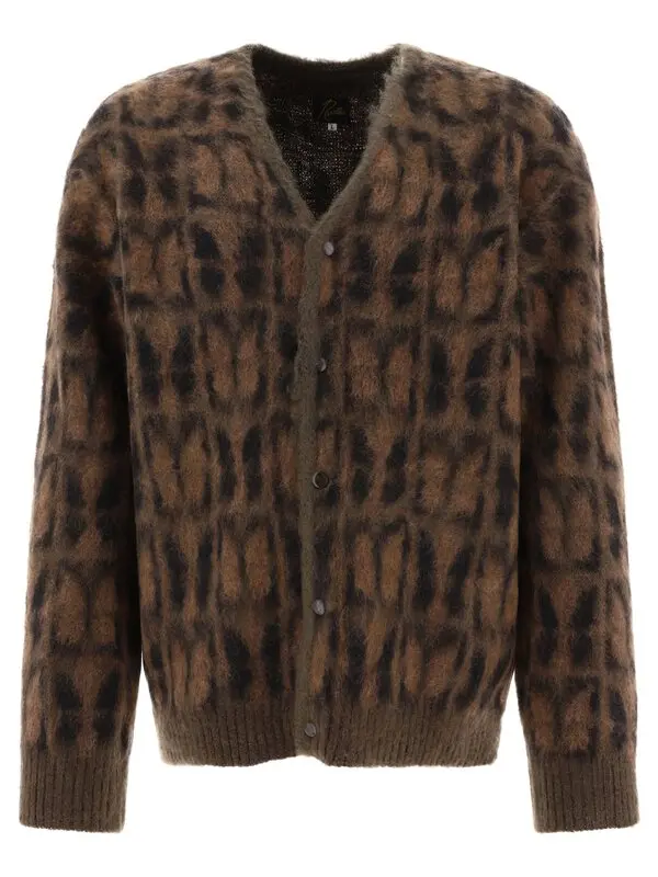 Needles Mohair Cardigan In Brown - 25% Off | Editorialist