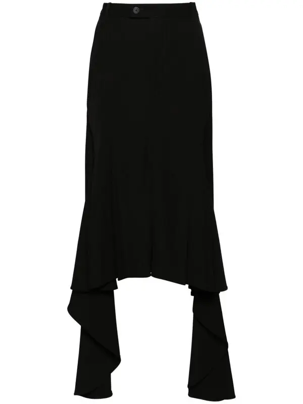 Balenciaga Deconstructed Godet Skirt