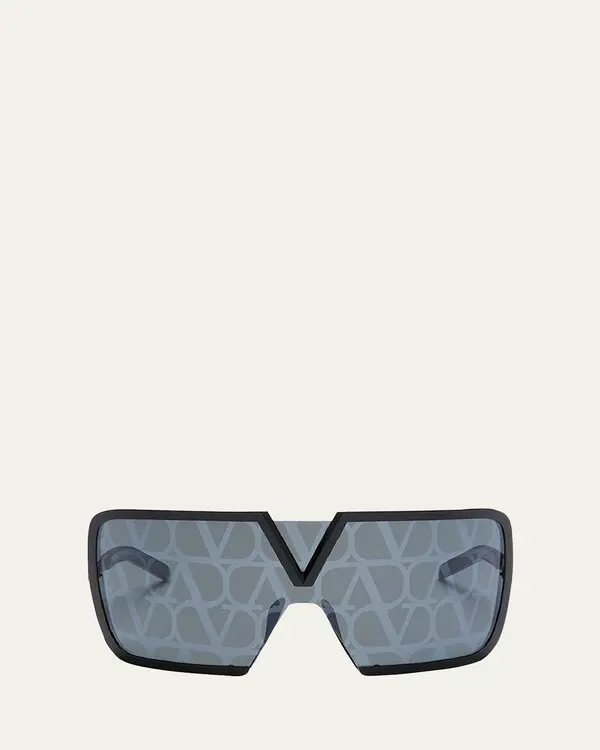 Valentino Garavani V-romask Shield Sunglasses