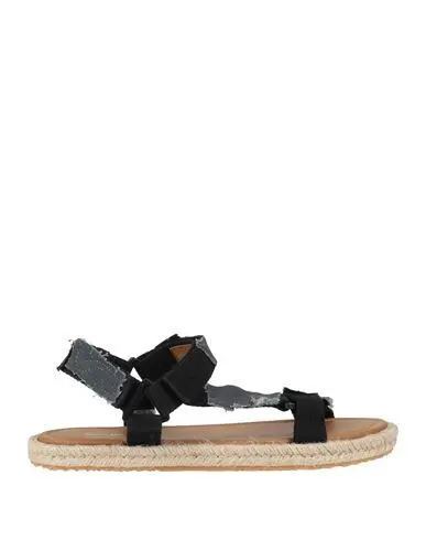 MAISON MARGIELA Espadrille Sandals - Black