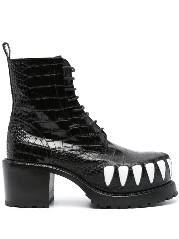 WALTER VAN BEIRENDONCK Hyper Glam 85mm Boots