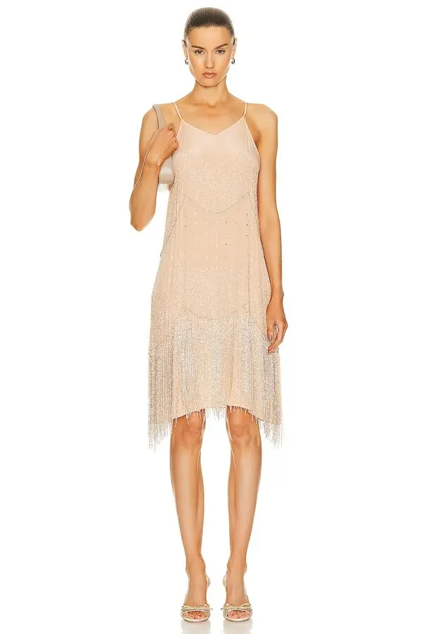 BODE Beaded Shakey Dress