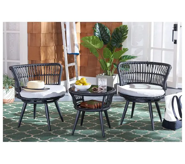 SAFAVIEH Kyomi 3-piece Lounge Set