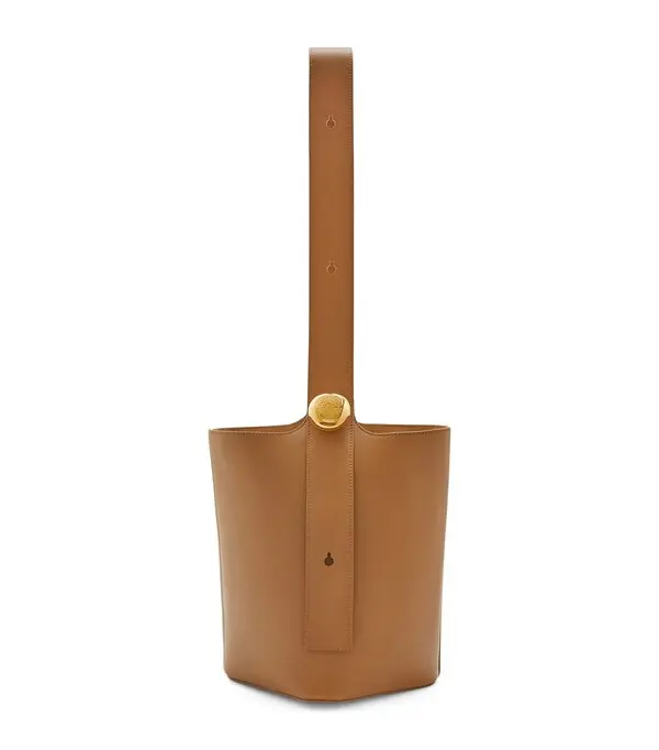 Loewe Pebble-calfskin Bucket Bag - Brown