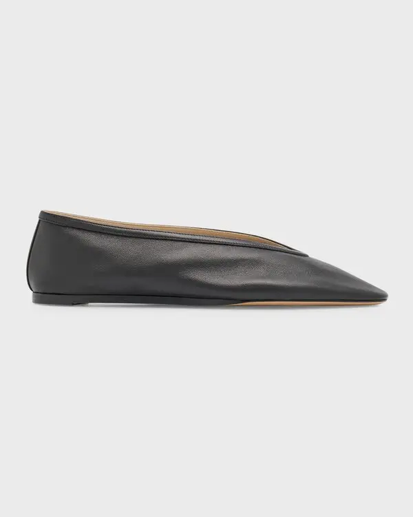 Le Monde Beryl Luna Ballerina Flats - Black